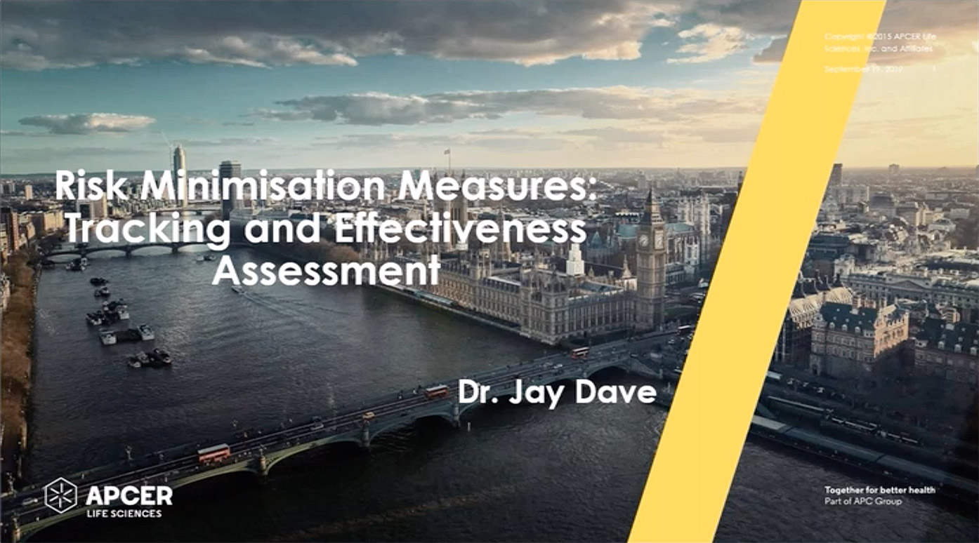 Risk minimisation measures: Tracking and effectiveness assessment ...