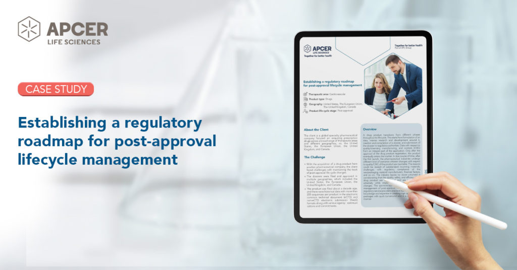 Establishing a regulatory roadmap for post-approval lifecycle ...
