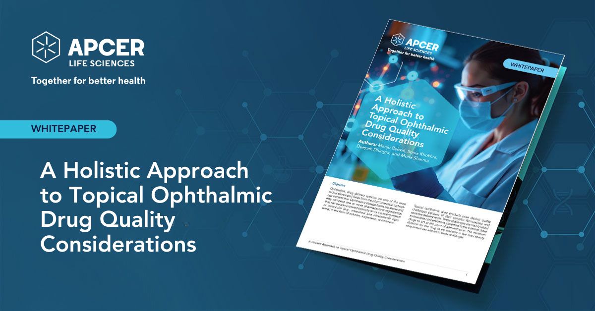 A Holistic Approach to Topical Ophthalmic Drug Quality Considerations ...